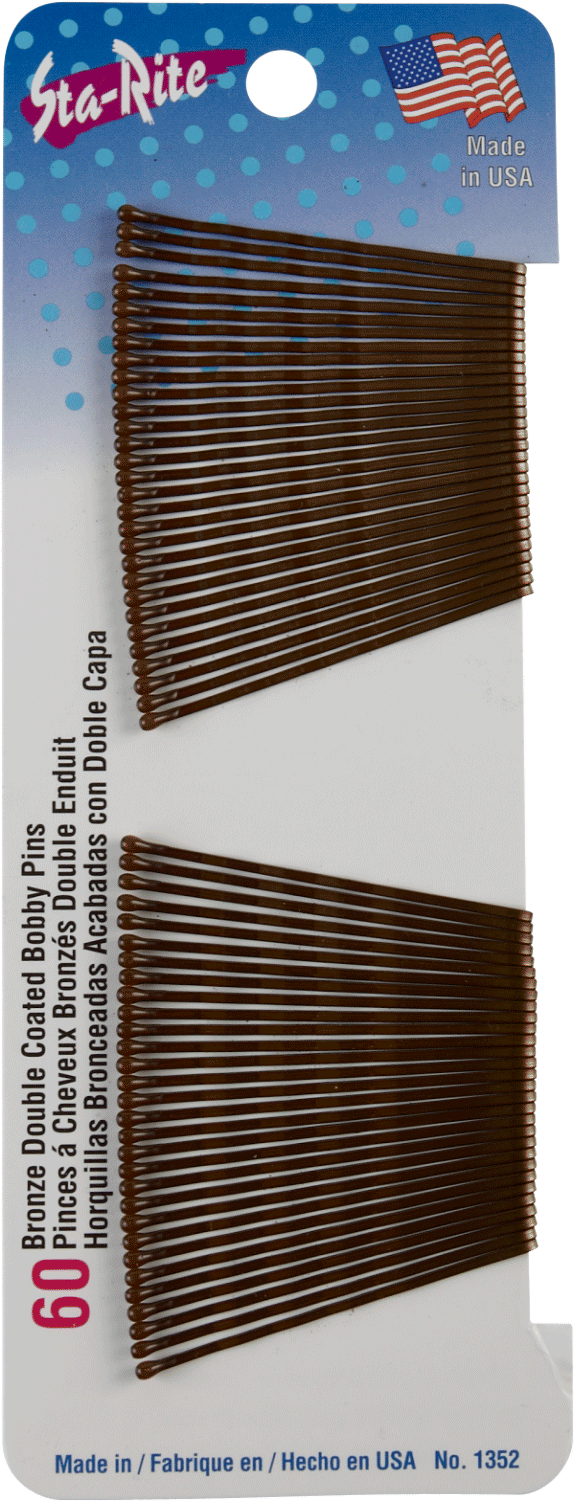 Sta-rite White Bobby Pins (1500x1500), Png Download