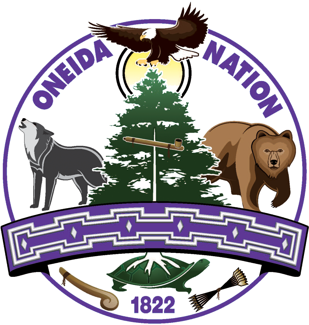 Oneida Seal No Background - Oneida Nation (2048x1583), Png Download