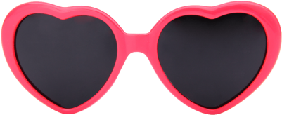 Download Heart Glasses Png - Pink Heart Sunglasses Png | Transparent ...