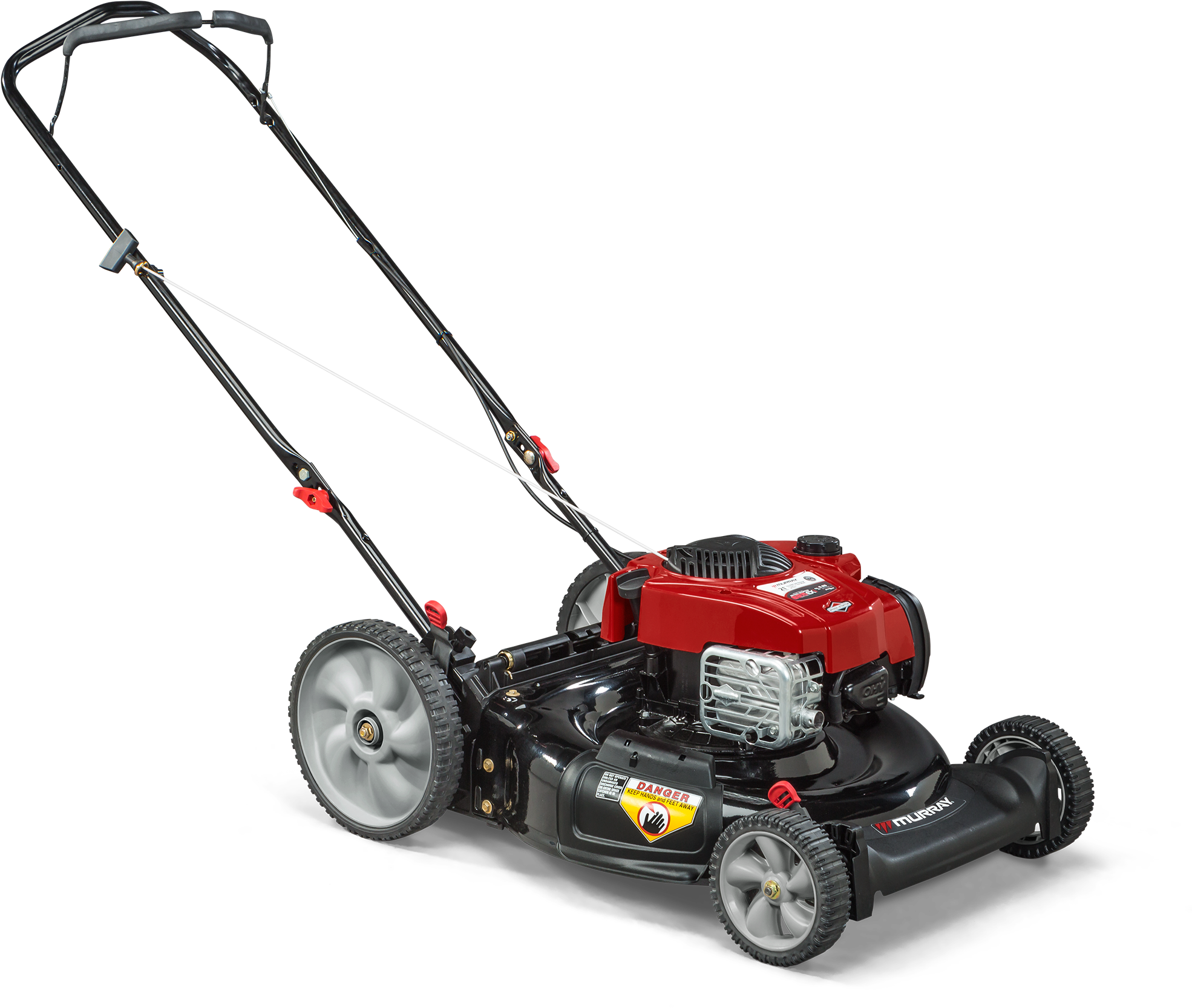 Murray 21" Gas Push Lawn Mower With Briggs And Stratton - Self ...