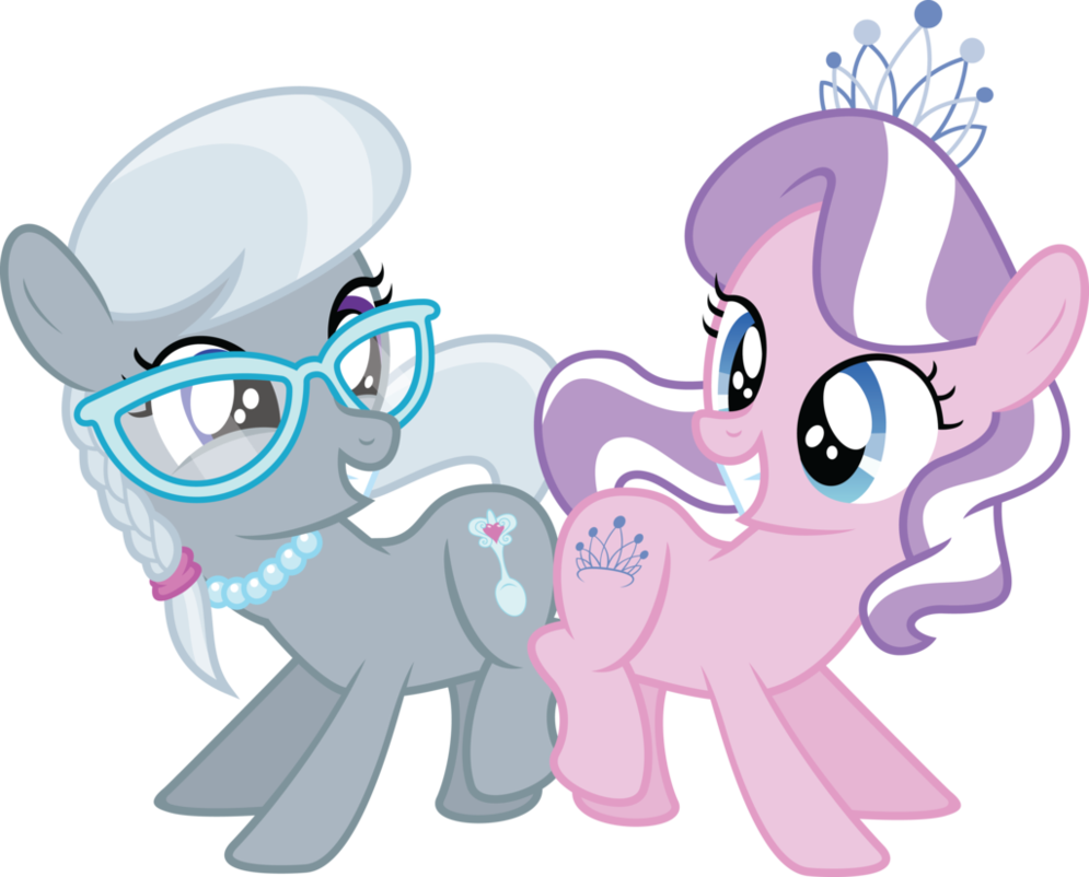 Diamond Tiara Y Silver Spoon - My Little Pony Silver Spoon And Diamond ...