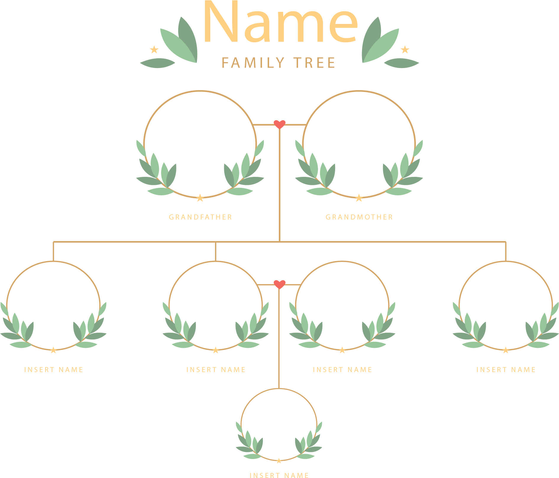 Download Family Tree Png Photos - Small Fresh Family Tree | Transparent ...