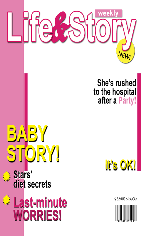 Life Magazine Cover Template Download MAGAZiNE Free PNG Transparent