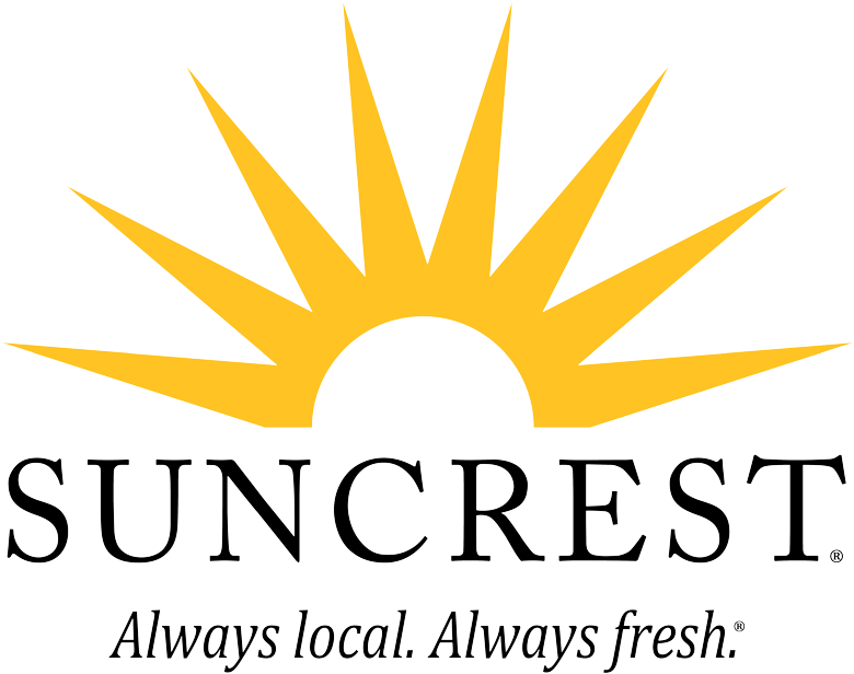 The Mark Shows Off A Rising Sunburst From Behind A - Suncrest Logo ...