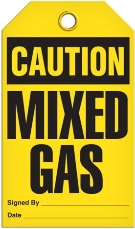 Osha Caution Safety Tag - Warning Signs (359x480), Png Download