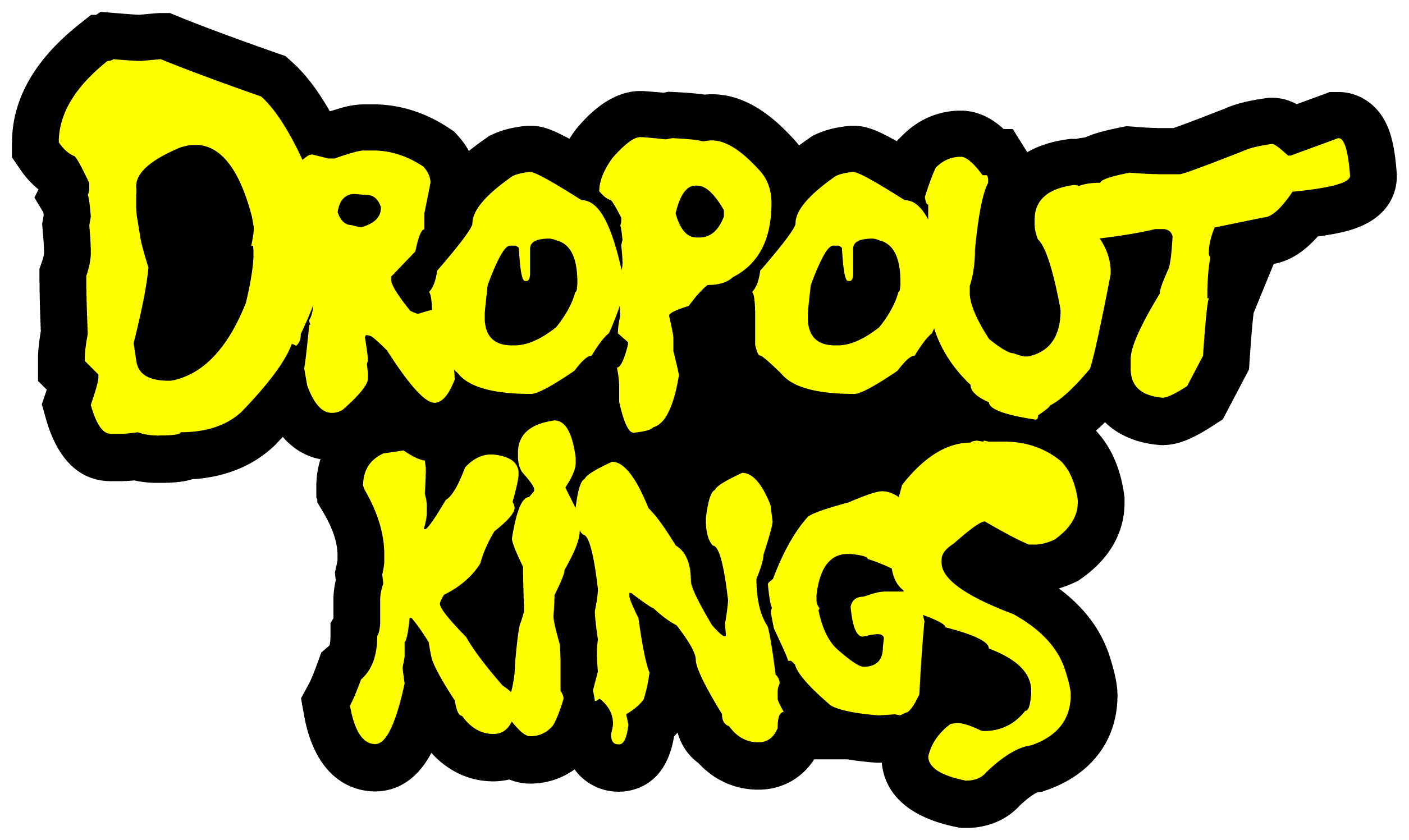Facebook - Instagram - Twitter - Dropout Kings (2510x1497), Png Download