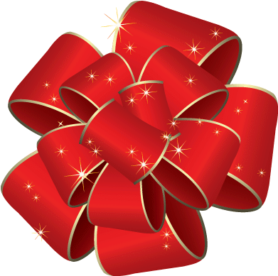 Download Christmas Bow Png Clipart - Gift Wrapping | Transparent PNG ...