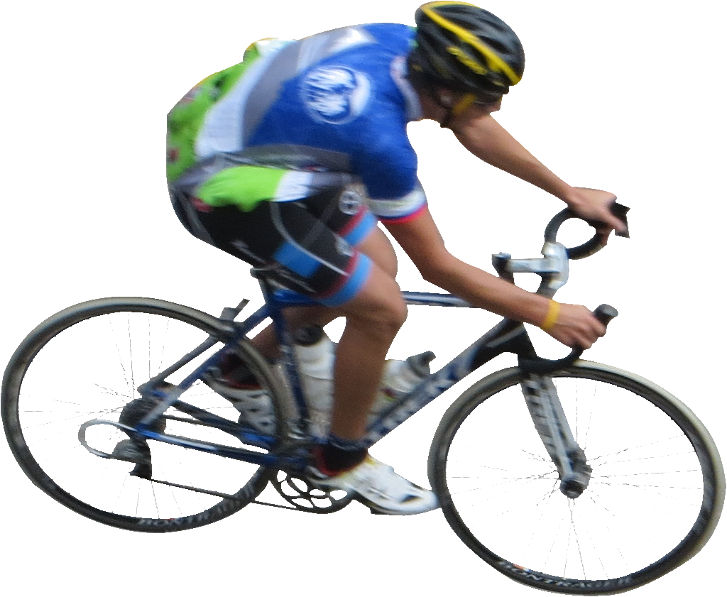 Download Cyclist, Wallpapers Keith Serrano - Overhead View Of Person ...