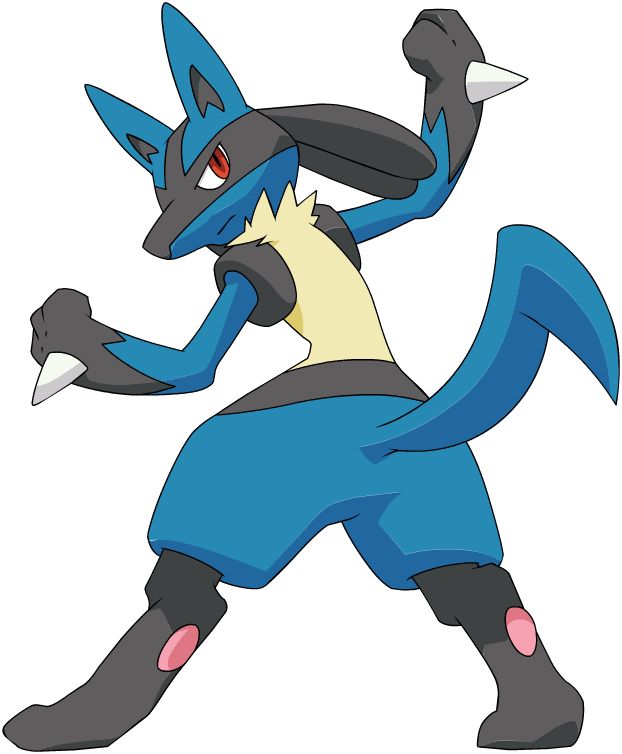 Pokemon Lucario Png Svg Free Download - Pokemon Lucario Back (494x599 ...