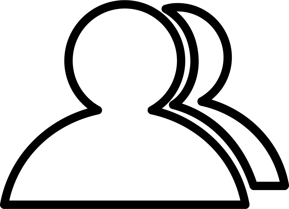 Person Outline - - Person Outline (980x708), Png Download