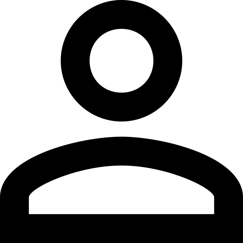 Download Person Outline - - User | Transparent PNG Download | SeekPNG