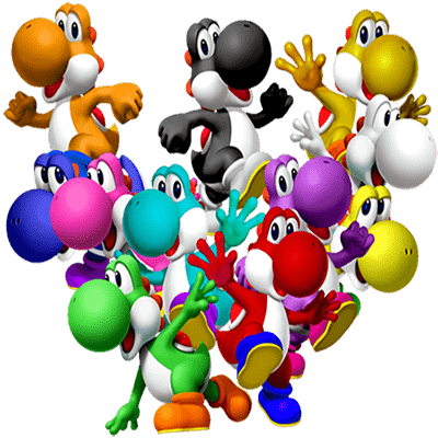 Download [ Img] - Yoshi Colors | Transparent PNG Download | SeekPNG