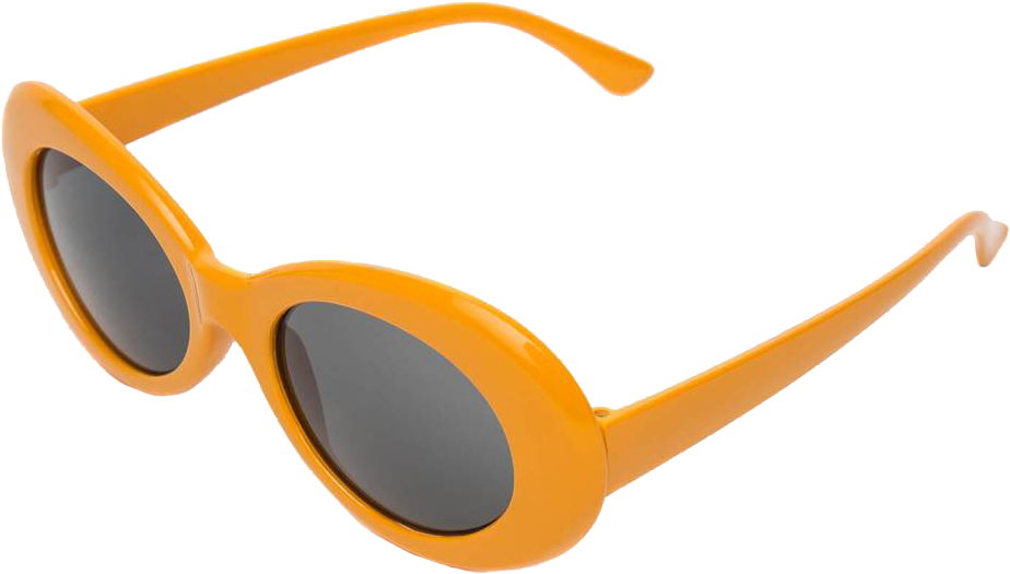 Orange Clout Goggles (1060x1060), Png Download