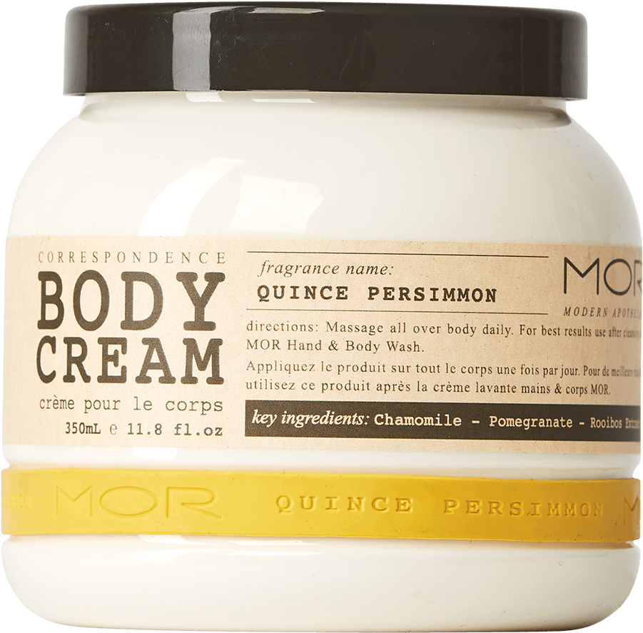 Cobc03 Quince Persimmon Body Cream - Mor Correspondence Body Cream ...