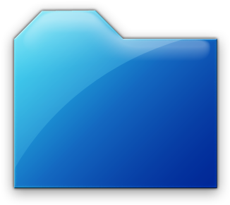 Download Blue Transparent Folder Icon - Folder Icon No Background ...
