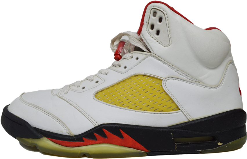 Air Jordan 5 "fire Red" - Nike Air Jordan V (1024x681), Png Download