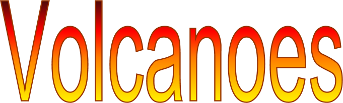 Image00 - Word Volcanoes (681x205), Png Download