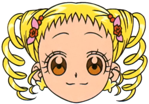 Pretty Cure 5 Gogo Cure Lemonade Face - Urara Kasugano (496x348), Png ...