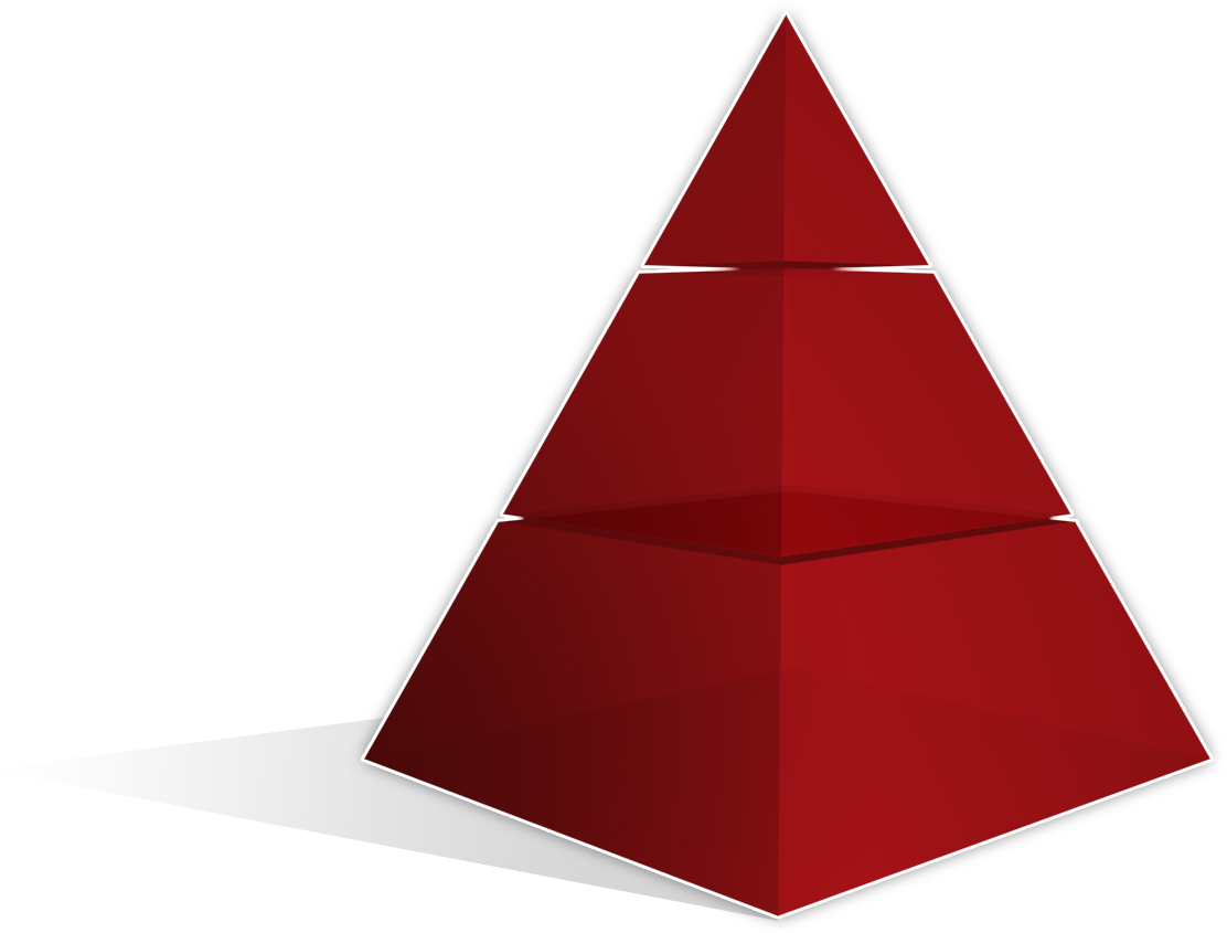 Capitol Copy Print Media - Red Pyramid Png (1112x845), Png Download