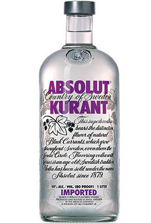 750ml Absolut Kurrant - Absolut Kurant Flavoured Vodka (500x450), Png ...