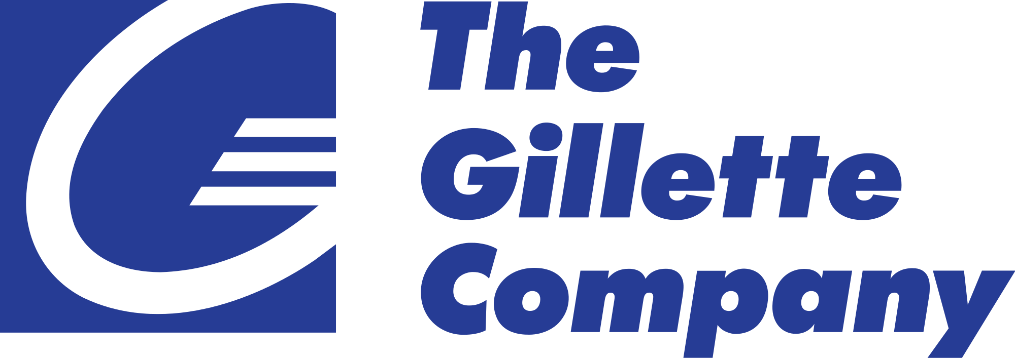 Gillette Company Logo (2000x707), Png Download
