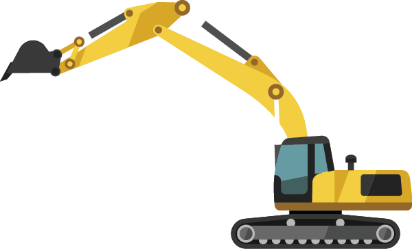 Download Backhoe - Excavator | Transparent PNG Download | SeekPNG
