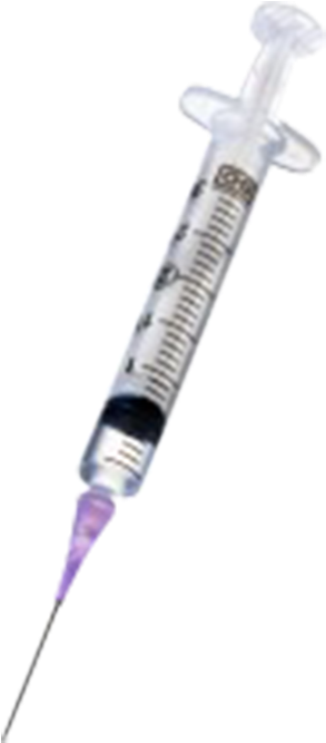 25g 3ml Syringe With Needle Syringe Needle Png - Injeçao Png (800x800 ...