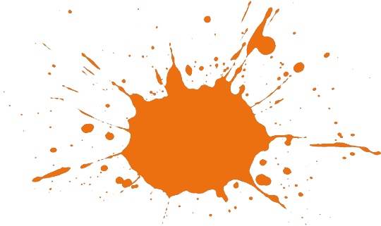 Download Orange Paint Ball Splatter - Portable Network Graphics ...