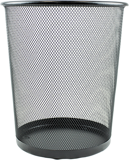 Download Metal Waste Paper Bin - Waste Paper Bin | Transparent PNG ...