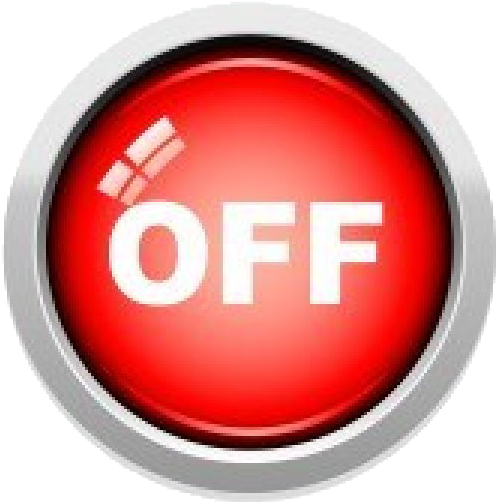 Off - Icon (546x546), Png Download