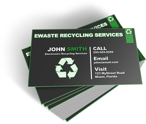 Download Ewaste Business Card Package - E Waste Recycling Visiting Card ...
