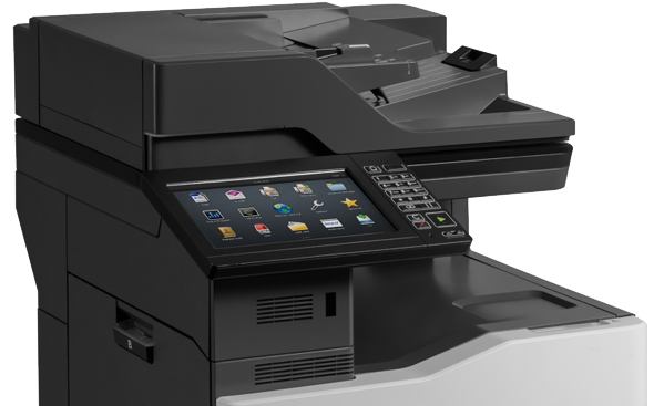 Lexmark Cx860 Series Printer - Lexmark 725 (600x375), Png Download