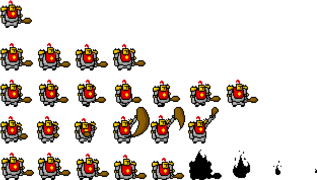 Download Top Down Sprite Sheet - Cartoon | Transparent PNG Download ...