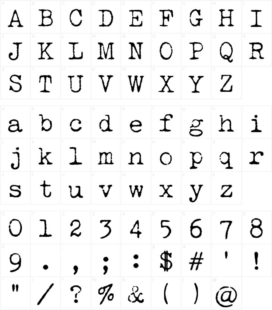 5'x7'area Rug Clipart Computer Font Character Font - Cute Typewriter ...