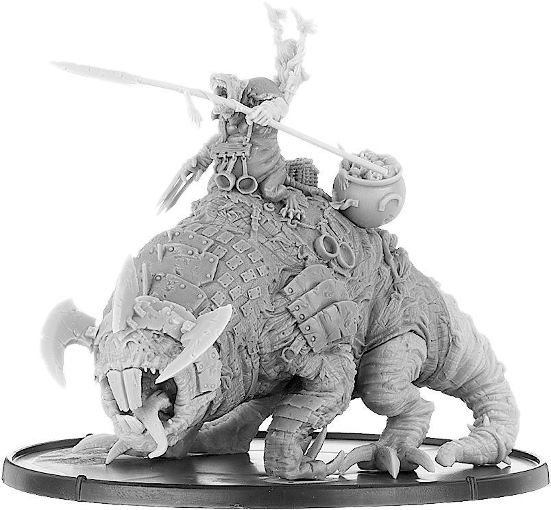 Blunt Claw, Vras Lord On Goz Horror - Wargame (811x750), Png Download