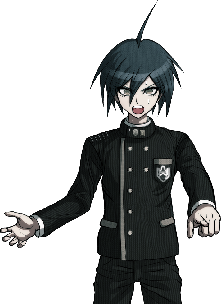 Danganronpa V3 Shuichi Saihara Halfbody Sprite (19) - Danganronpa V3 ...
