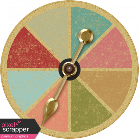 Game Piece Spinner - Circle (456x456), Png Download