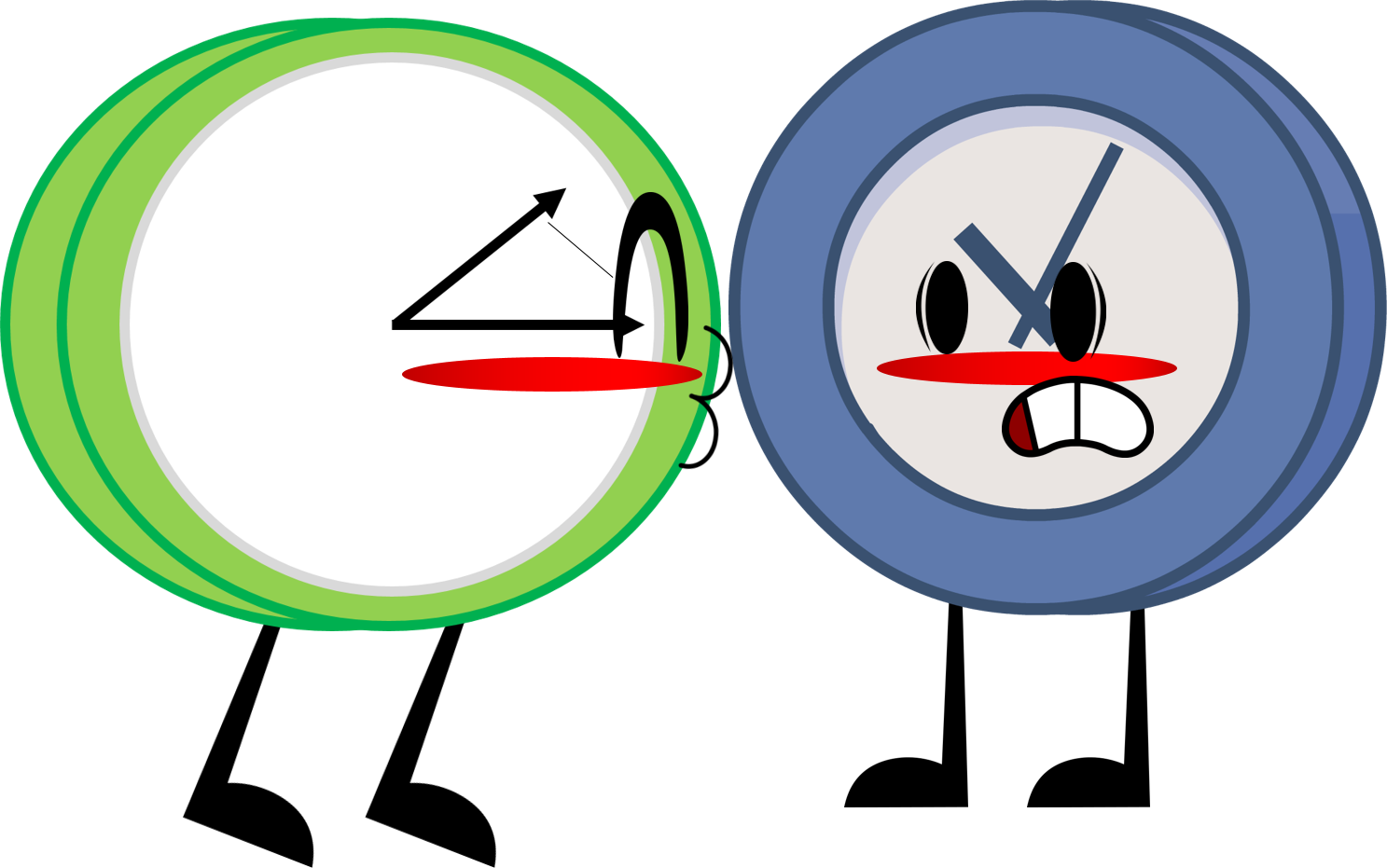 Download Clock Meets Clock(idfb) - Fanny X Clock Bfb | Transparent PNG ...