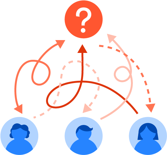 Teamwork Clipart Case Manager - Cross Functional Team Icon (1101x550 ...