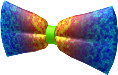 Omega Rainbow Bowtie - Roblox Omega Rainbow (420x420), Png Download