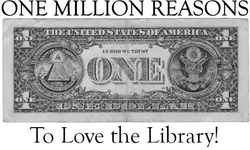 Library Fundraising - 1 Dollar Bill (501x302), Png Download