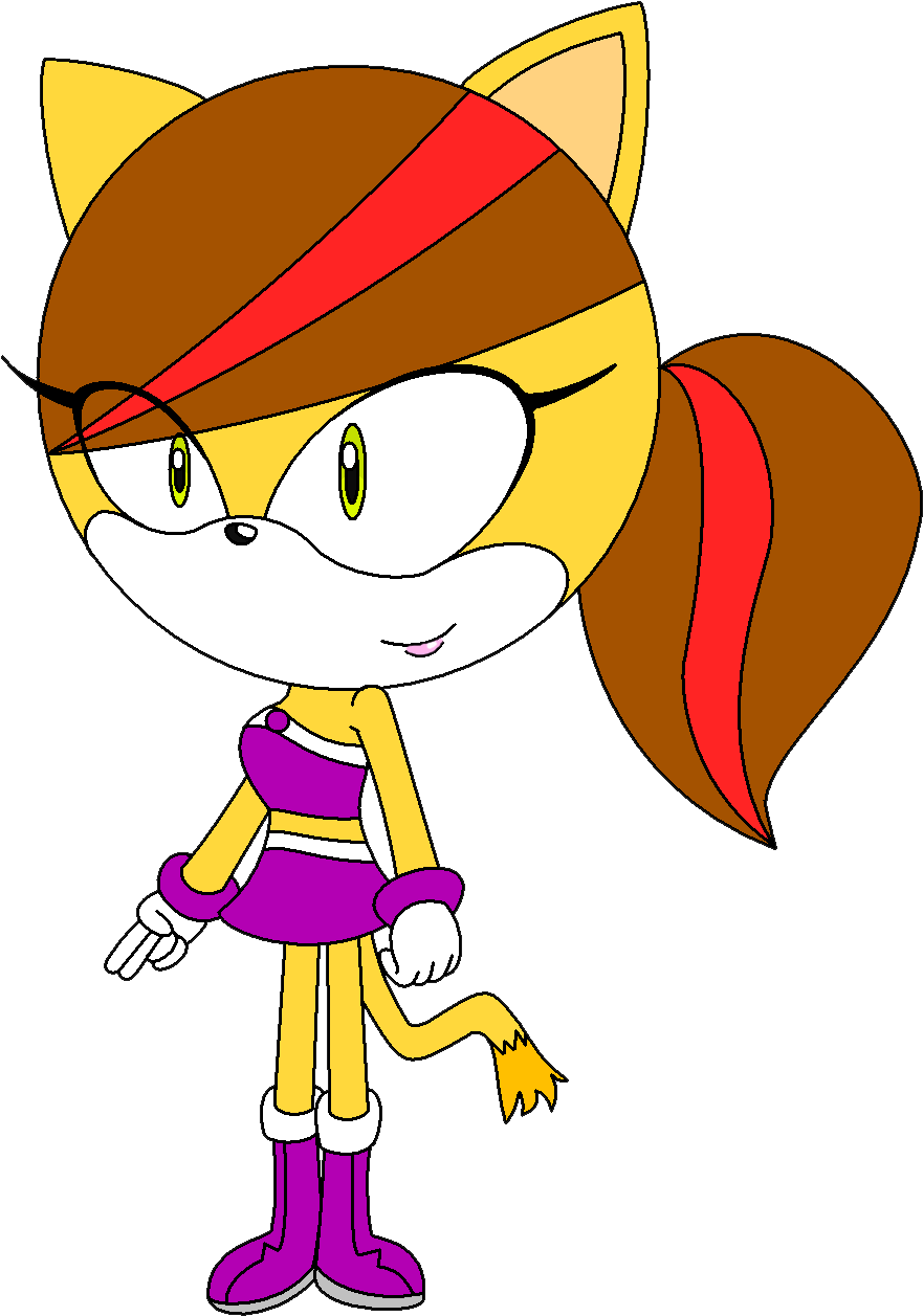 Celeste The Cat - Cartoon (893x1270), Png Download