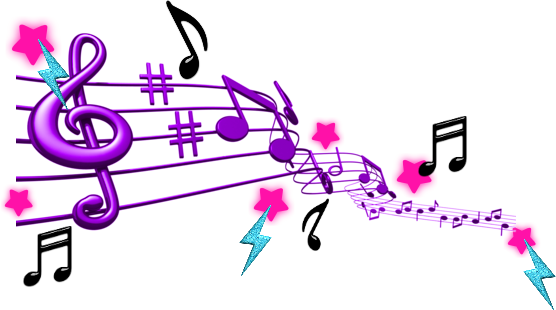 Download Flying Notes Png - Personalised Pop Party Happy Birthday Song ...