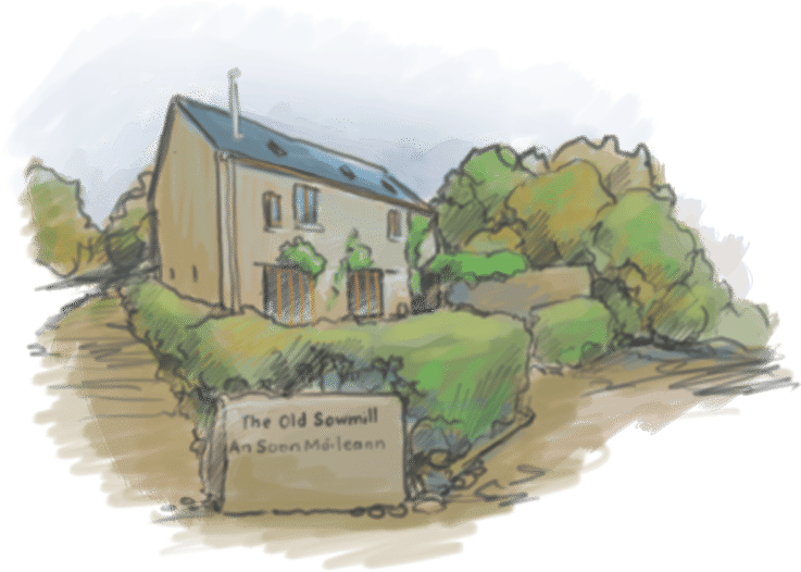 Lough Eske Walking Map - House (1000x591), Png Download