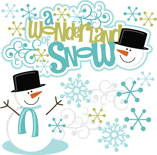 Winter Wonderland Clip Art (648x641), Png Download