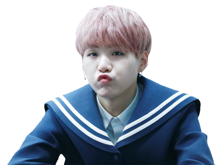 Picture Royalty Free Library - Bts Suga Sticker Transparent (1000x562 ...
