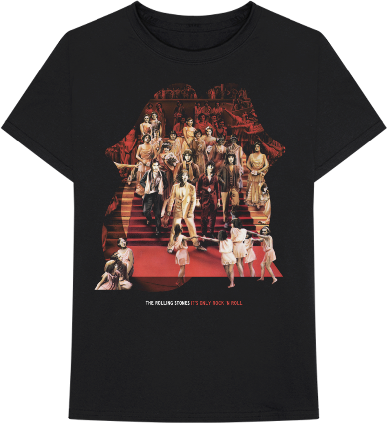 It's Only Rock N Roll Collage T-shirt - It's Only Rock 'n Roll, The ...