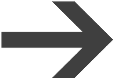 Arrow Grey Simple Right - Transparent Background Arrow Png (400x400 ...