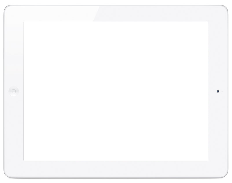 Ipad Template - Tablet Computer (800x630), Png Download