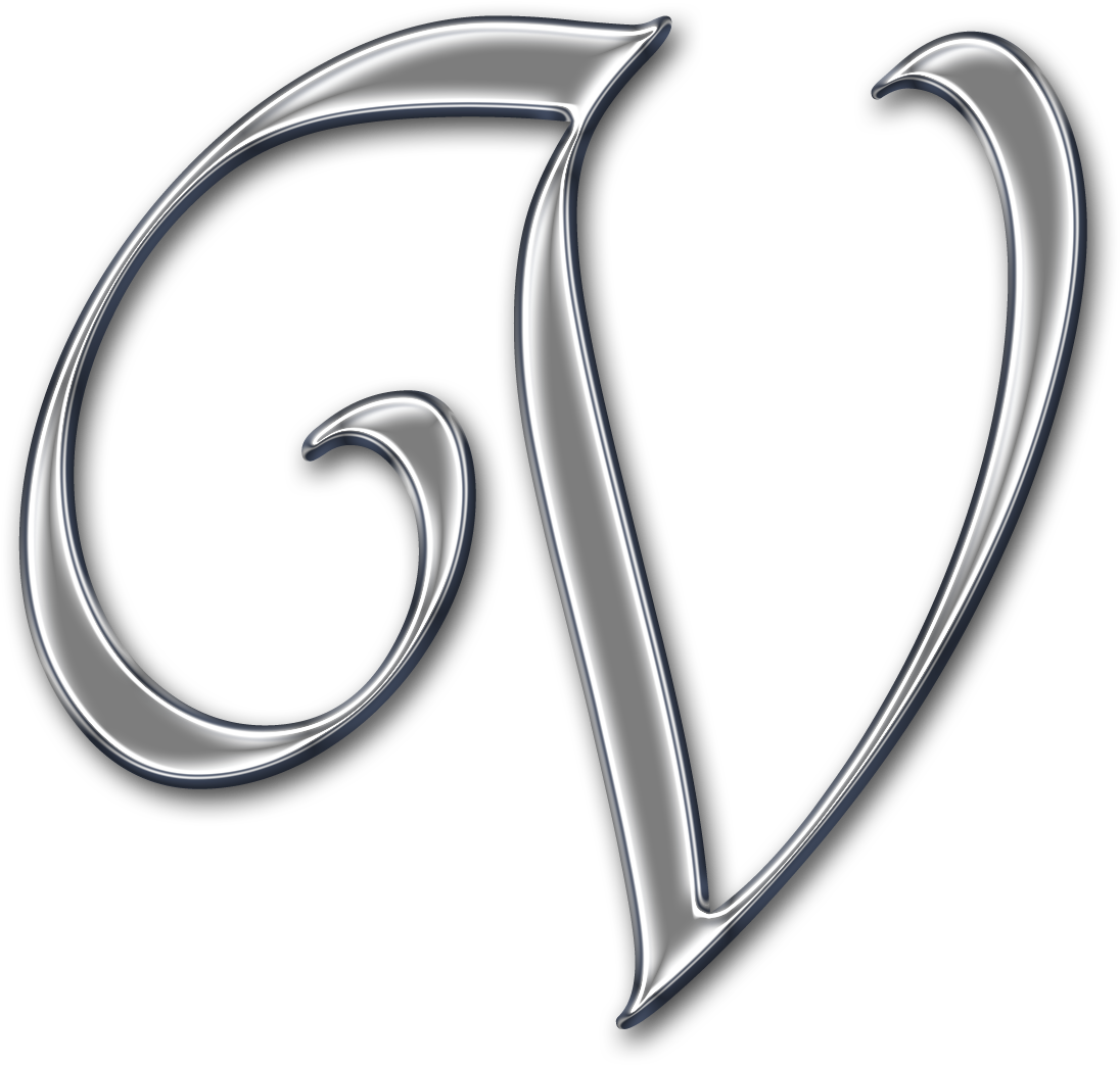 Letter V Png - Typography D (1200x1200), Png Download
